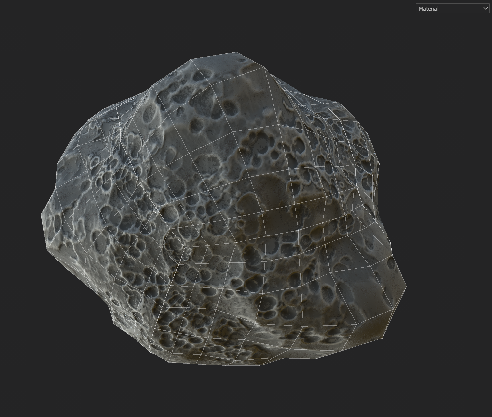 Asteroid v2 Low poly by Experienceplus | 3DOcean